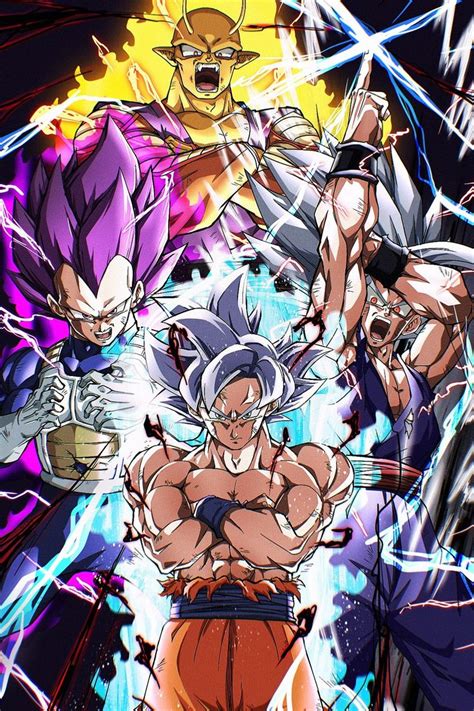 Goku Mui Vegeta Ue Gohan Beast Y Orange Piccolo Dragon Ball Anime