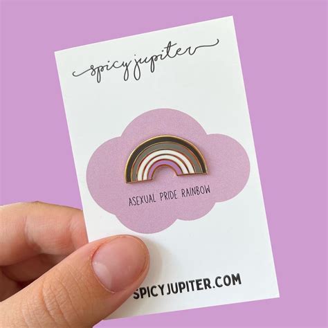 Asexual Pin Asexual Pride Enamel Pin Asexual Pride Pin Asexual