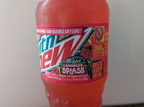 Review Mtn Dew Baja Blast Caribbean Splash