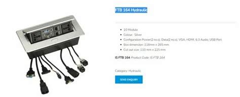 Aluminium 4 Pin Hydrolic Pop Up Box Inofit For Commercial At ₹ 3800 Piece In Pune