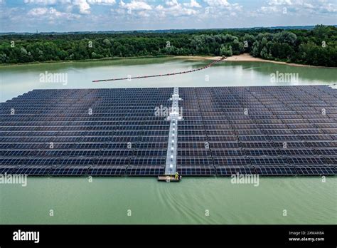 Germanys Largest Floating Solar Power Plant On The Silbersee Iii A