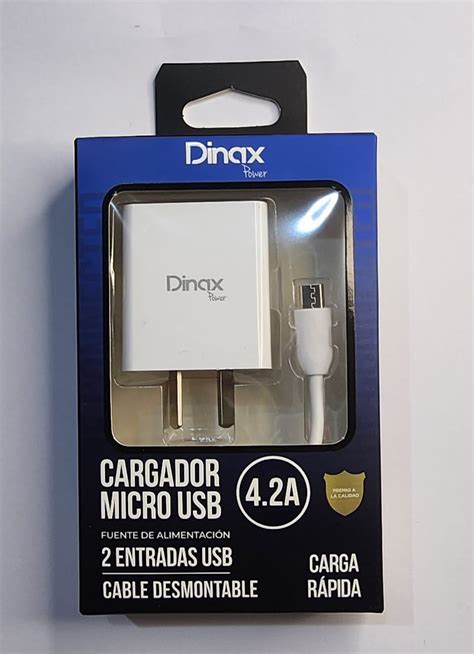 Cargador Micro Usb A Dinax Conectados Crespo