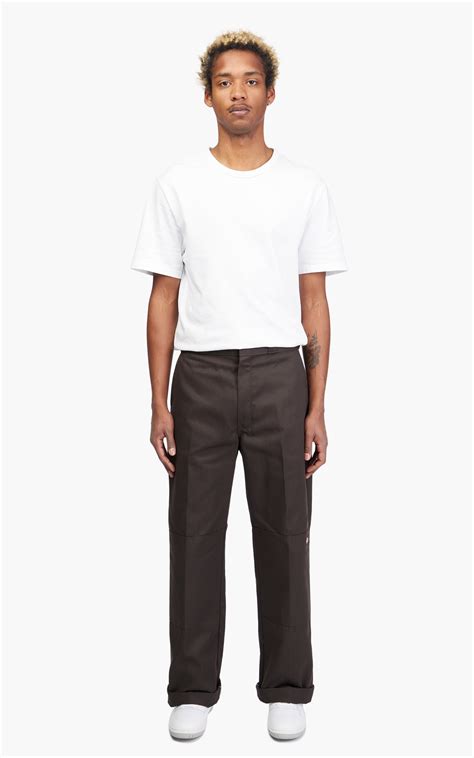 Dickies Double Knee Work Pant Dark Brown Cultizm
