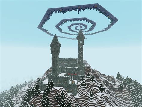 Mage School Mountain Top Minecraft Map