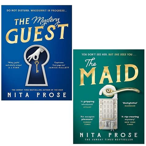 Molly The Maid Series 2 Books Collection Set By Nita Prose The Maid