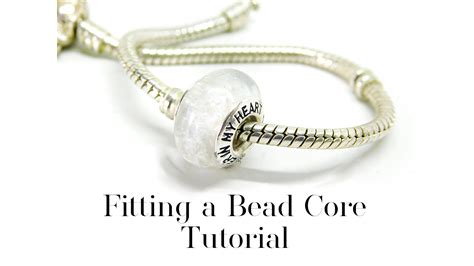 Fitting A Bead Core ⋆ Keepsaker Supplies Easy And Inexpensive Method