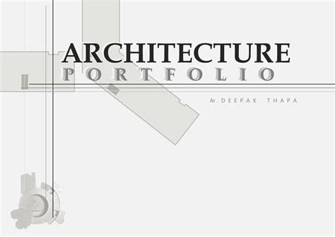 Architectureportfolio By Deepak Thapa Issuu