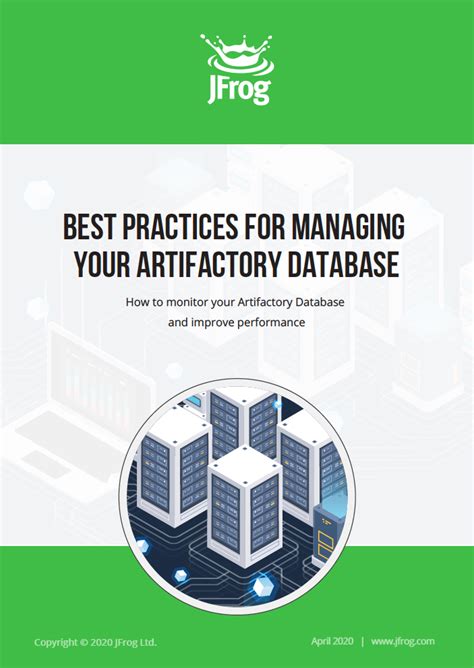 Best Practices For Managing Your Artifactory Database JFrog