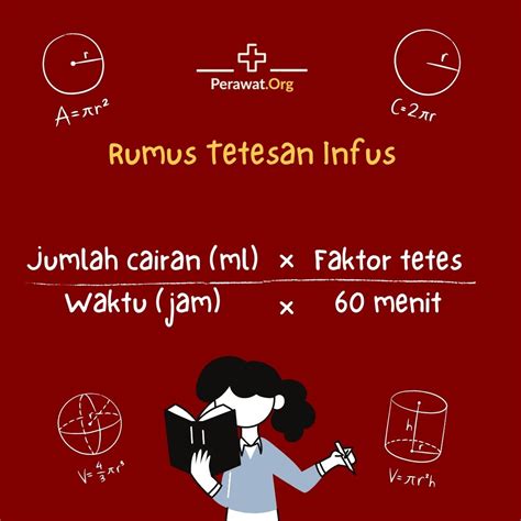 Rumus Tetesan Infus Orang Dewasa
