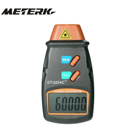 Handheld Digital Laser Tachometer RPM Meter Non Contact Motor Lathe ...