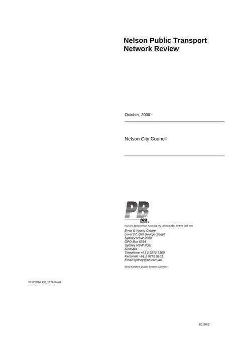 Pdf Nelson Public Transport Network Review Dokumentips