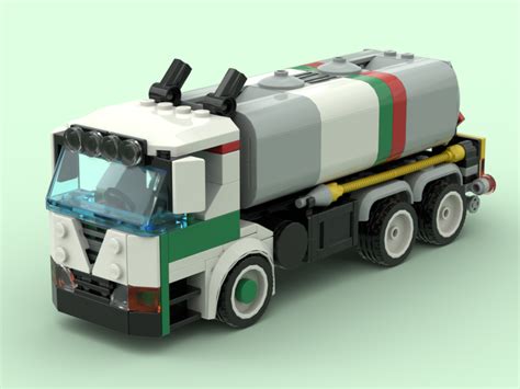 Lego Moc Tanker By Symbioza Rebrickable Build With Lego