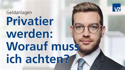 Privatier Werden Worauf Muss Ich Achten Youtube