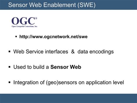 The Sensor Bus Integrating Geosensors And The Sensor Web Ppt Free