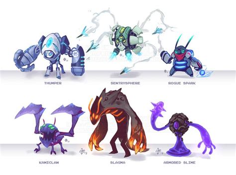 Sci Fi Enemy Design 1 By Nighthead Character Design Enemy Game Art