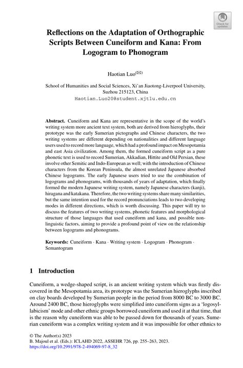 Pdf Reflections On The Adaptation Of Orthographic Scripts Between