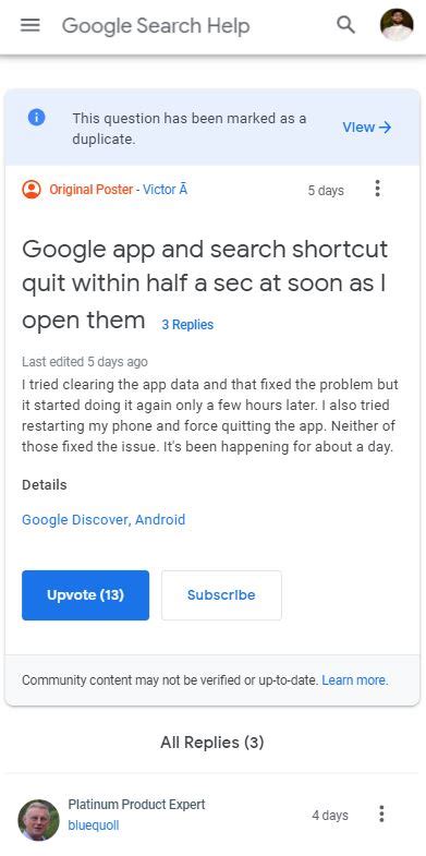 New Reports Google App Crashing On OnePlus Phones Search Engine Titan Aware Potential