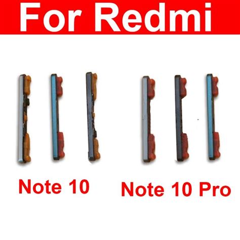 Power Volume Side Button For Xiaomi Redmi Note Pro Volume Button Power Side Keys Repair