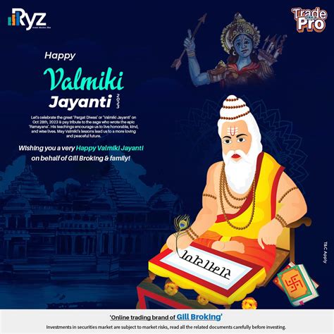 Happy Valmiki Jayanti 2023 Ryz Medium