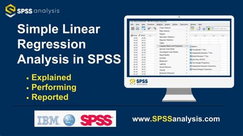 Simple Linear Regression In SPSS Explained Performing Report