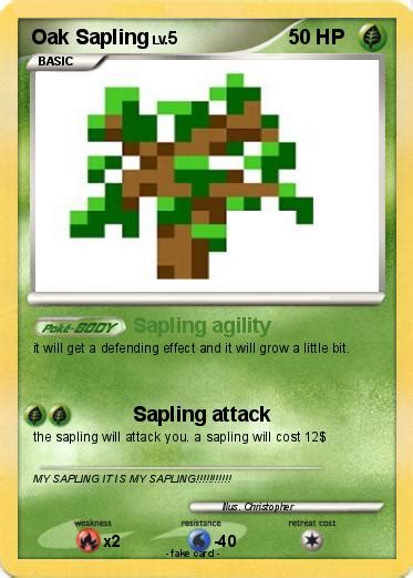 Pokémon Oak Sapling Sapling Agility My Pokemon Card