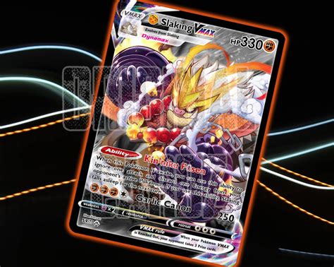 Slaking Gear 4 Super Saiyan Vmax Custom Card Etsy