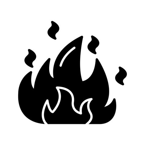 Fire Vector Icon 17540849 Vector Art At Vecteezy