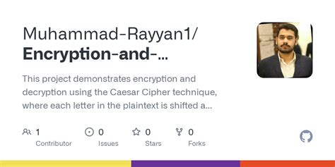 Github Muhammad Rayyan1encryption And Decryption Using Caeser Cipher