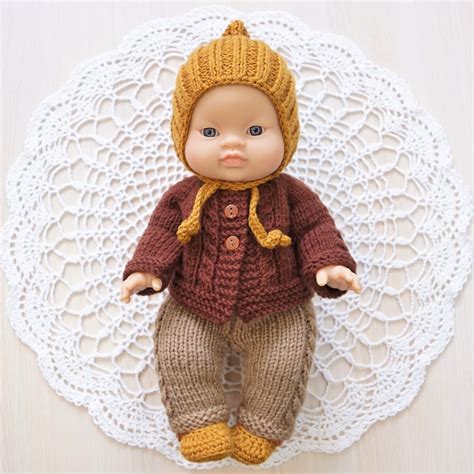 Кукла пупс Паола Рейна 34 см в одежде и подарочной коробке Одежда для куклы Кофта штаны