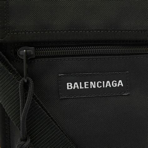 Balenciaga Mens Explorer Pouch In Black Balenciaga
