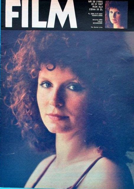Viola Schweizer Film Magazine 20 September 1987 Cover Photo Poland