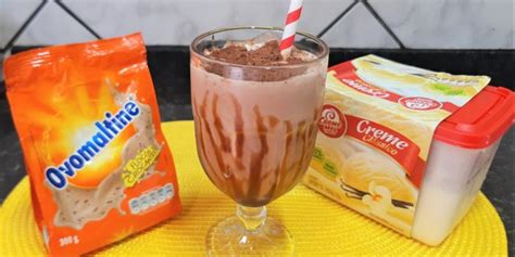 Receita fácil de milk shake de ovomaltine para vencer o sabor da Bobs