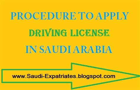 Driving License In Saudi Arabia