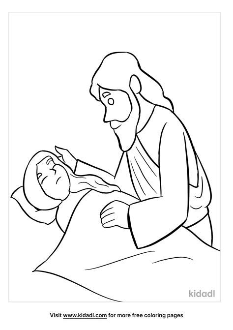 Activity Pages Jesus Healing People