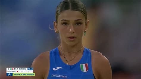 Erika Saraceni • 3rd Place In Womens Triple Jump • Madrid 2025 Youtube
