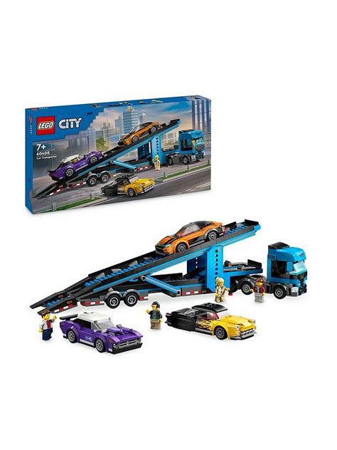 Lego City Car Transporter Truck With Sports Cars 60408 Very