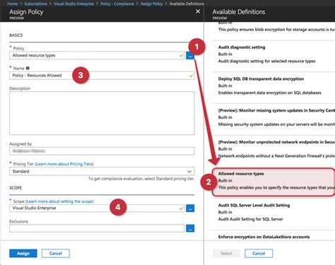 using azure policies to create an extra layer of security and improve