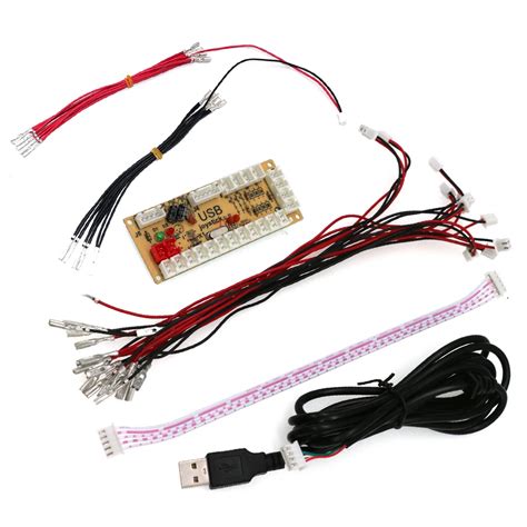 5v Led Zero Delay Board Arcade Game Usb Encoder To Pc Raspberry Pi