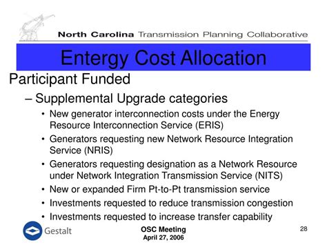 Ppt Transmission Cost Allocation Overview Powerpoint Presentation