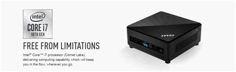MSI Cubi 5 10M Mini PC Think PC