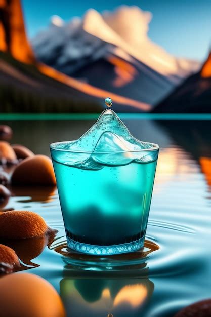 Premium Ai Image Water Splash Ai Generative
