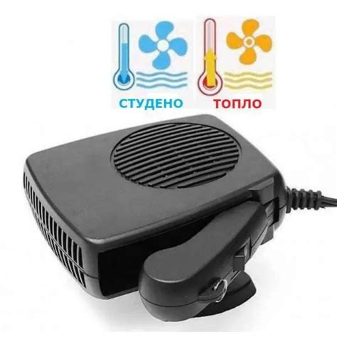 Печка за кола 12V Вентилаторна духалка за автомобил 200W
