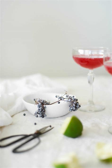 Elderberry Syrup Cocktail Boxwood Ave