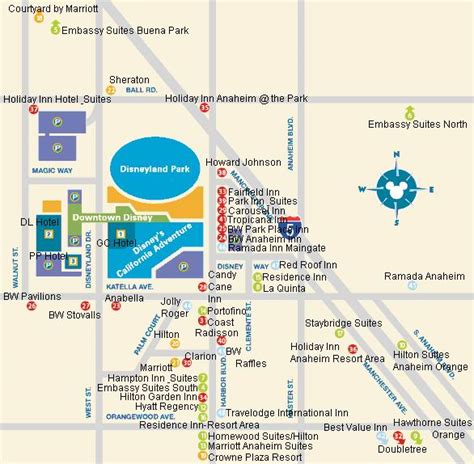Map Good Neighbor Hotels The Dis Disney Discussion Forums