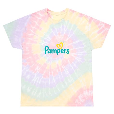 Pampers Logo Tie Dye T Shirts Verkauft Von Junette Projectionist Sku