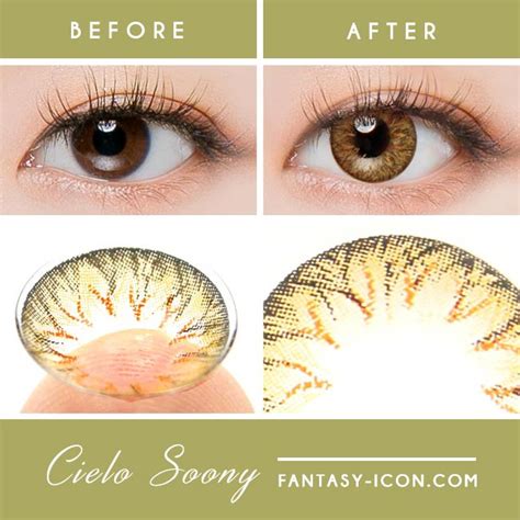 Toric Lens Cielo Soony Brown Colored Contacts For Astigmatism