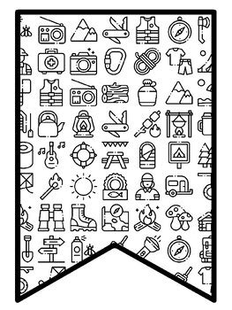 School Summer Camp Bulletin Board Letters School Summer Camp Bulletin