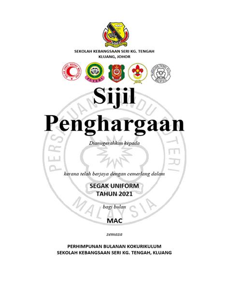 Sijil Pandu Puteri Malaysia Pdf