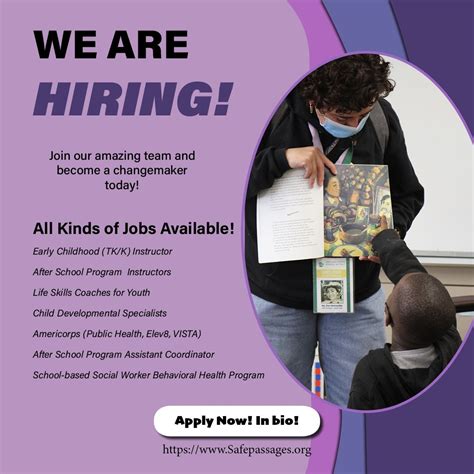 Safe Passages On Linkedin Hiring For A Range Of Positions For The