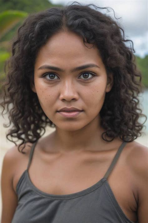 Palauan Woman 7 By Infiniteai On Deviantart